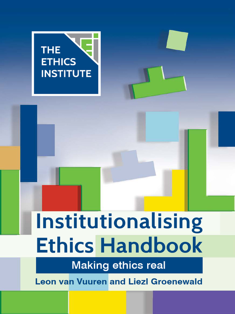 InstitutionalisingEthics Making-Ethics-Real HANDBOOK Ebook V4 | PDF ...