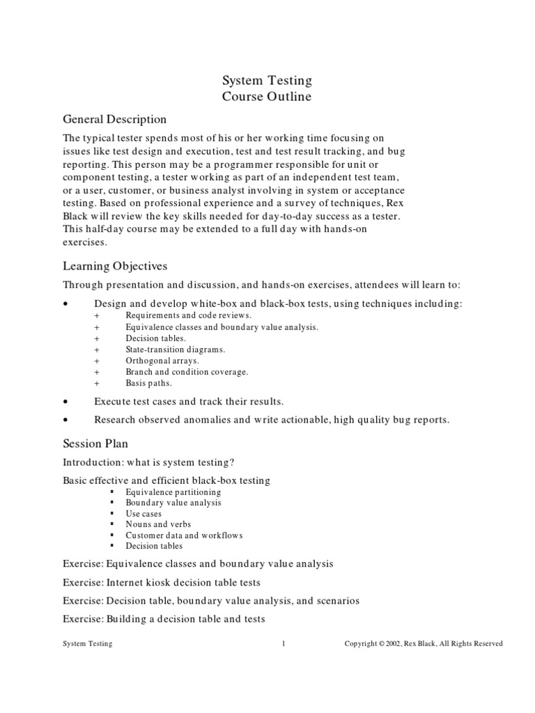 System Testing | PDF | Computer Science | Software Engineering