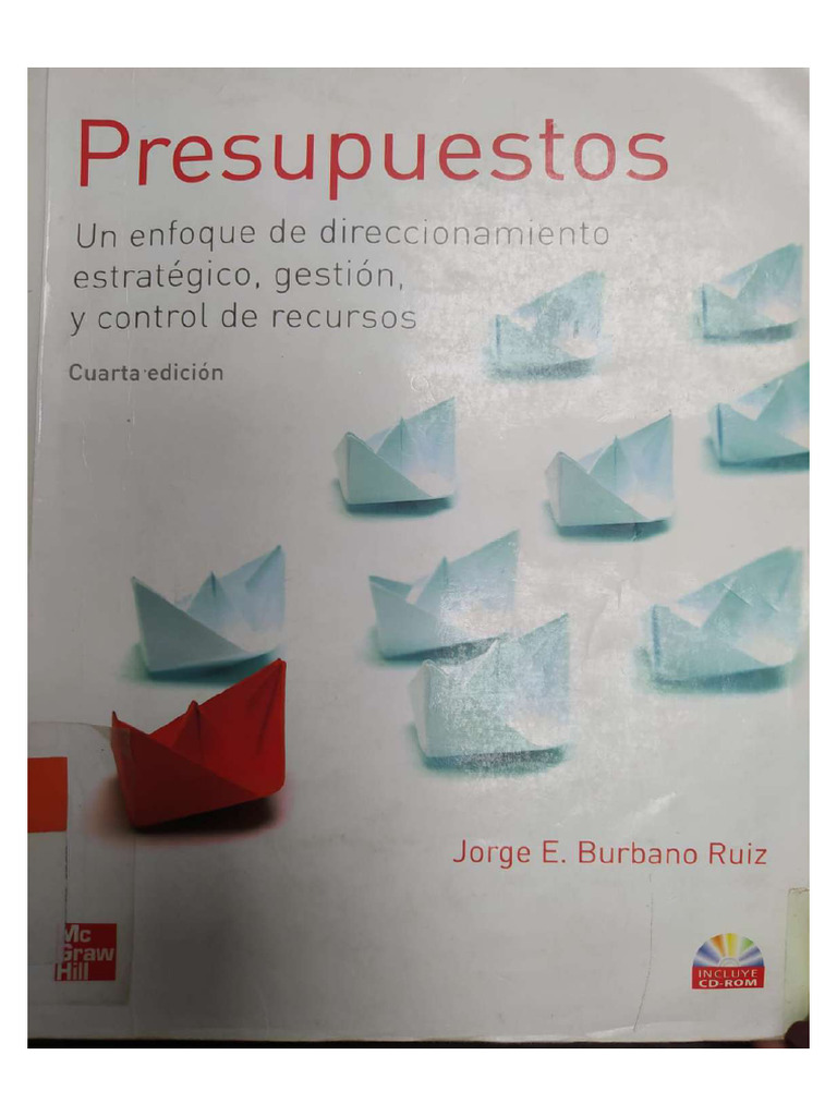 LIBRO PRESUPUESTOS Presupuesto y Flujo de Caja | PDF