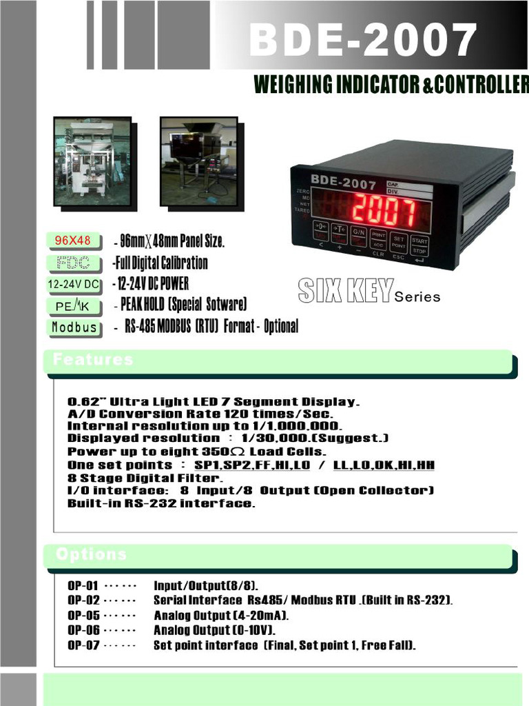 BDE-2007 English | PDF