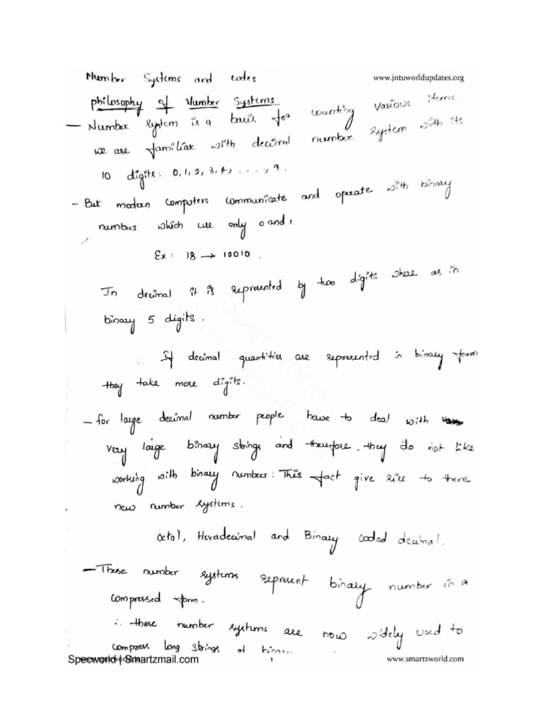 DLCD UNIT 1 Handwritten | PDF