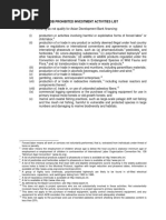 IFC Exclusion List Overview 2025 | PDF | Polychlorinated Biphenyl ...