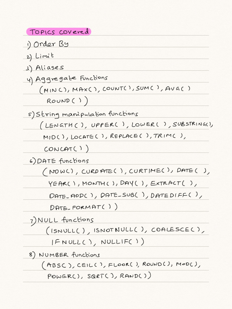SQL Básico en Ciencia de Datos | PDF | Table (Database) | Computing