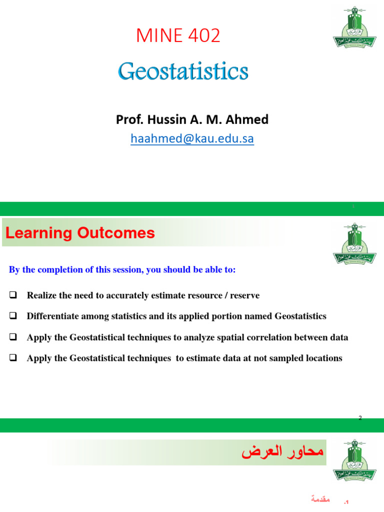 5 - Geostatistics | PDF