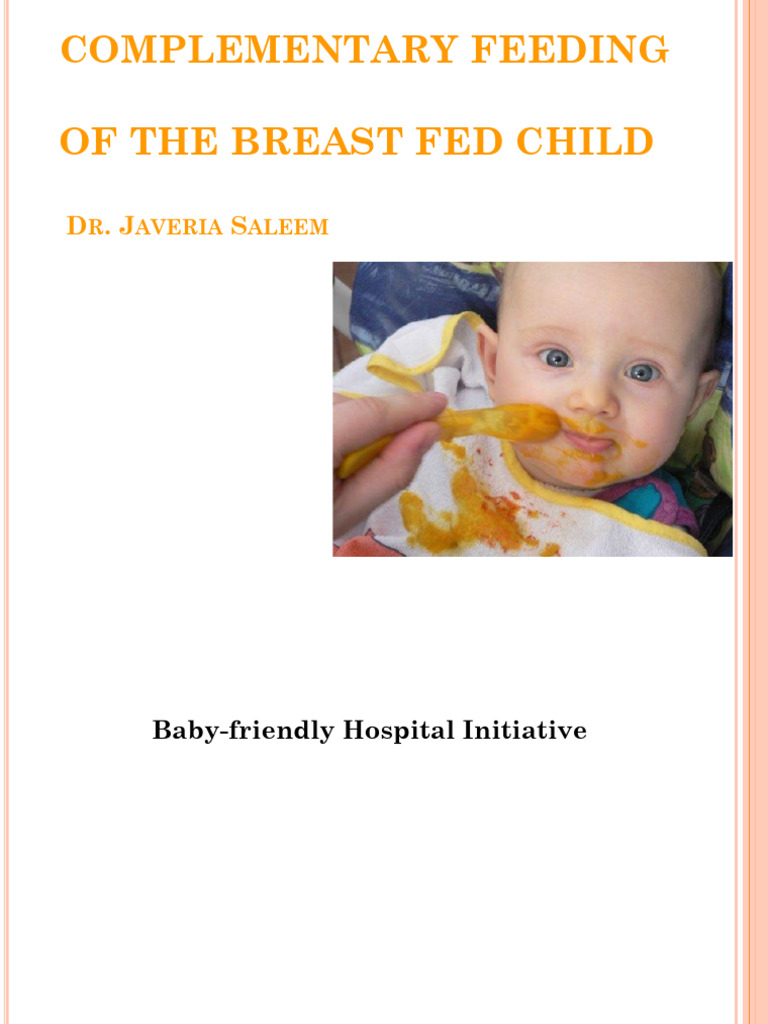 Supplementary Feeding | PDF | Breastfeeding | Breast Milk