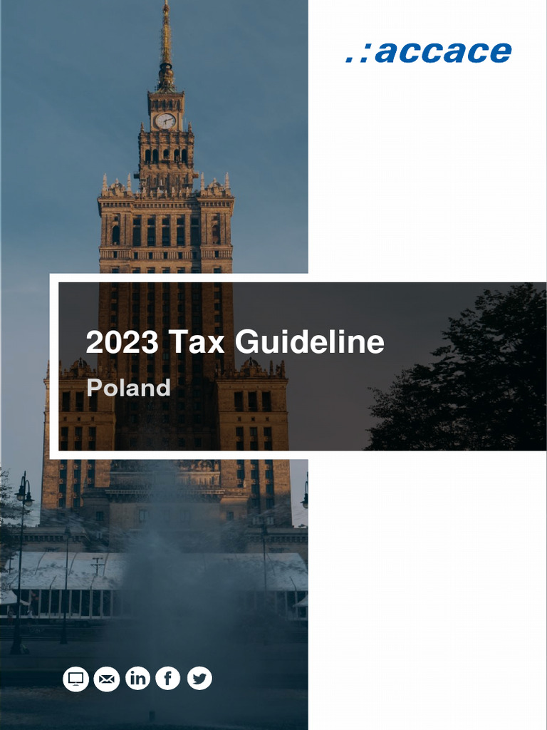 2023 Tax Guideline Poland | PDF | Tax Deduction | Taxes