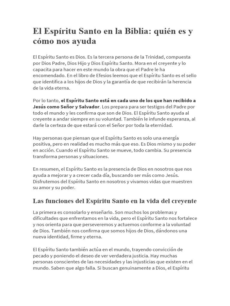 Como Entender La Biblia