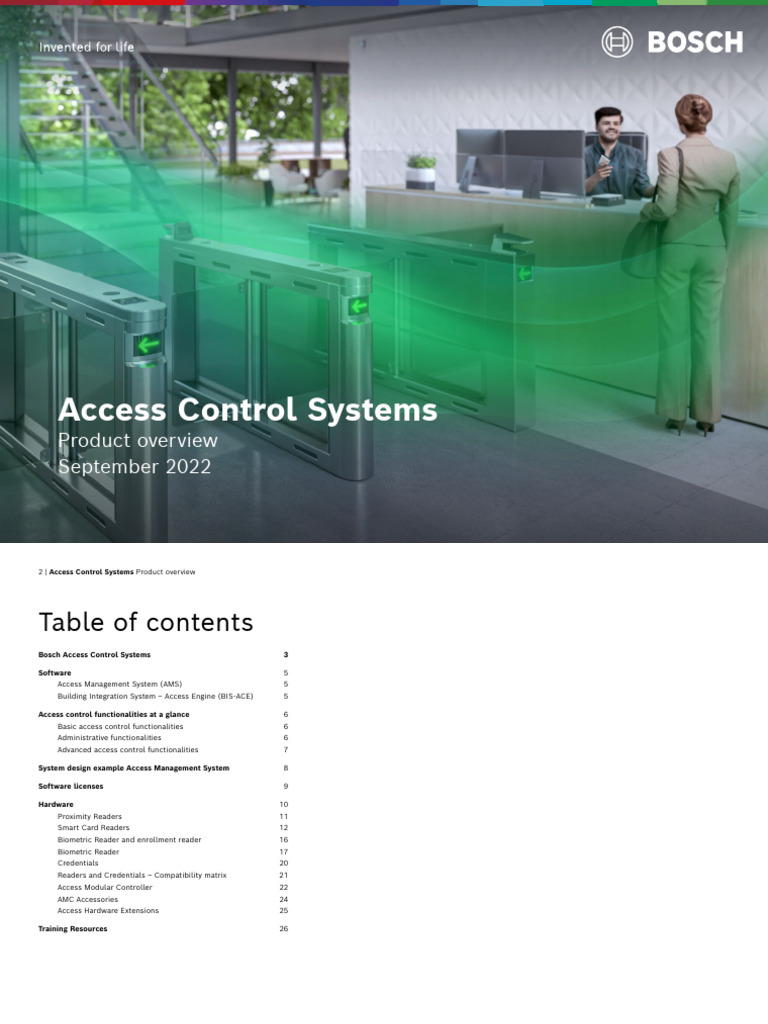 ACS Product Overview | PDF | Access Control | Authentication