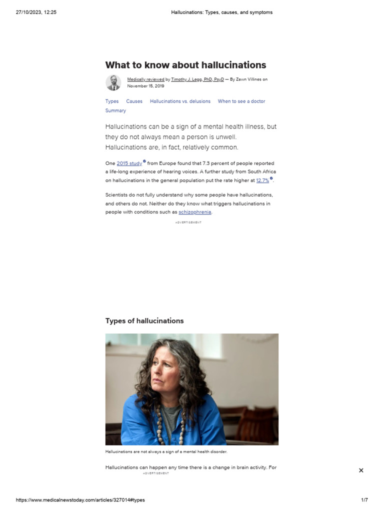 Hallucinations_ Types, causes, and symptoms | PDF | Hallucination ...