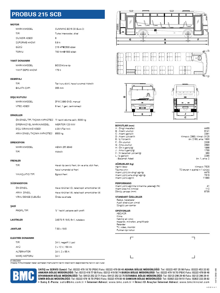 Probus 215 SCB | PDF