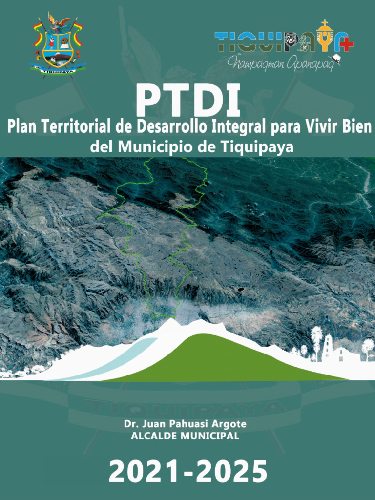 Ptdi Tiquipaya 2021 2025 Complementación Contenido - Corregido Cris ...