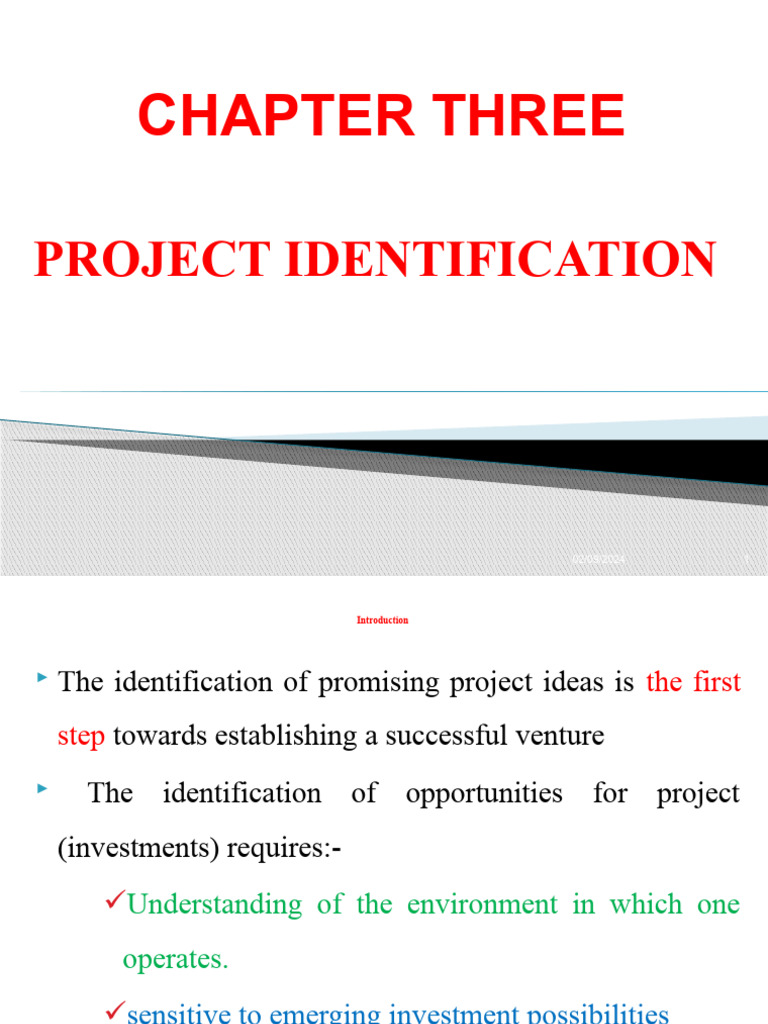 Project Identification Phases Explained | PDF | Swot Analysis | Risk