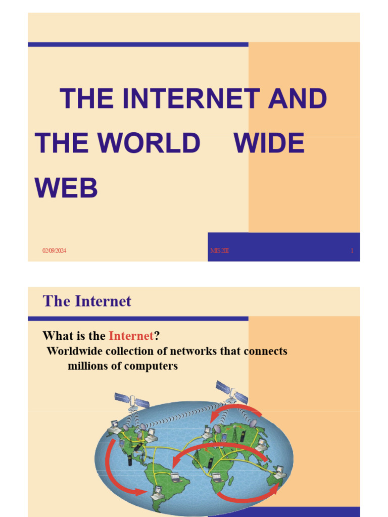 MIS Chapter 2 Part 3 | PDF | Internet | World Wide Web
