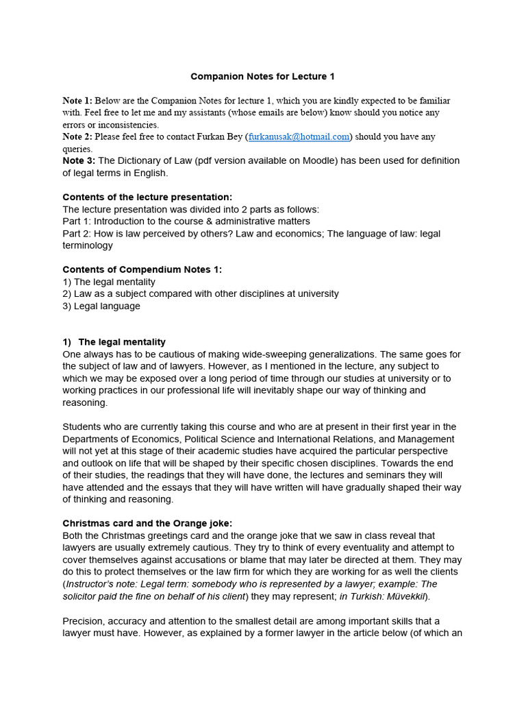 1_Companion notes for Lecture 1_fall2022 (1) | PDF | Experiment ...