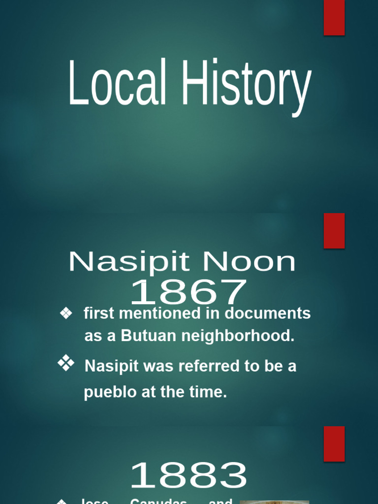 LESSON-2 LOCAL-HISTORY - PPTX 20240206 215733 | PDF | Philippines | Southeast Asia