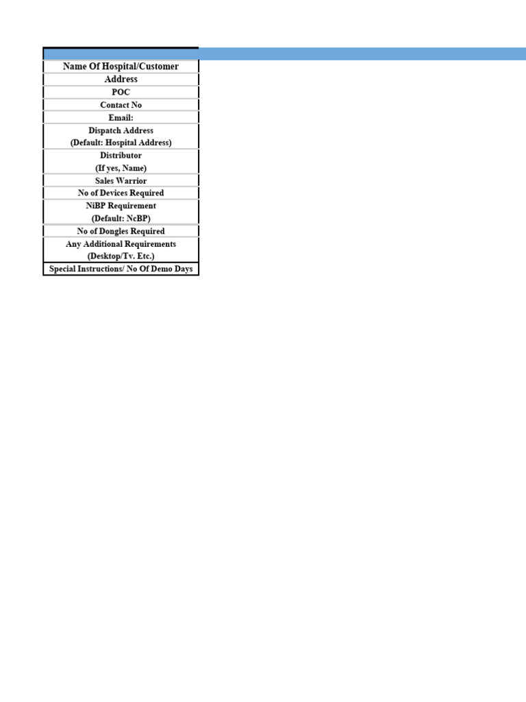 Customer Card Creation Template | PDF