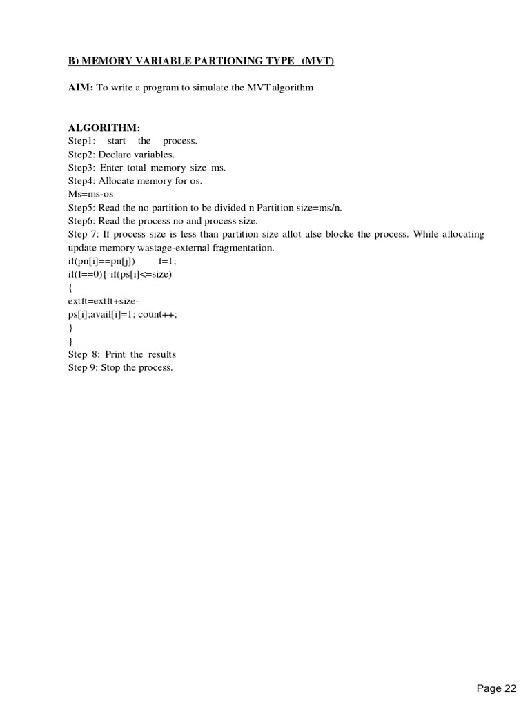 Operating Systems Lab (R18) - 30-34 | PDF | Computing | Operating System Technology