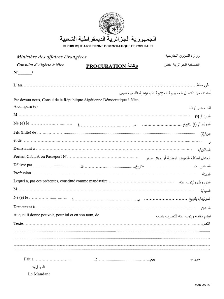 10 Procuration | PDF