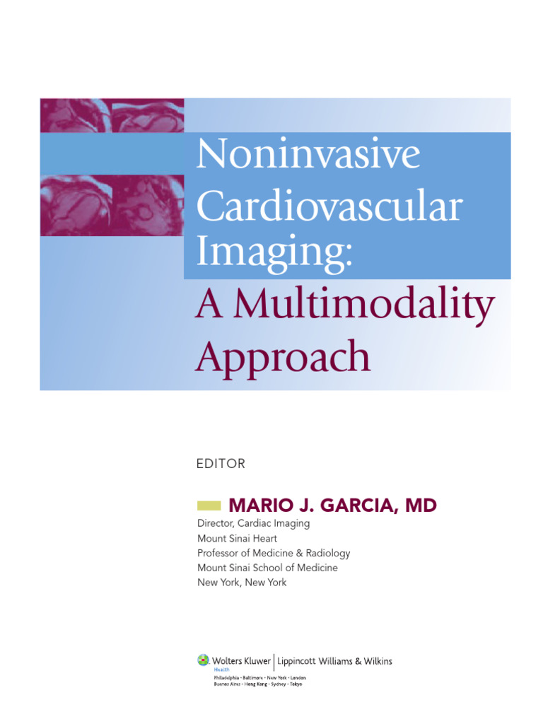 Non-Invasive Cardiovascular Imaging | PDF | Medical Imaging | Cardiology