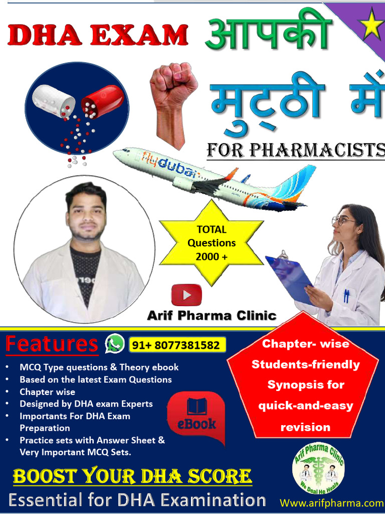 DHA Exam Material For Pharmacists. | PDF | Glycated Hemoglobin | Anemia