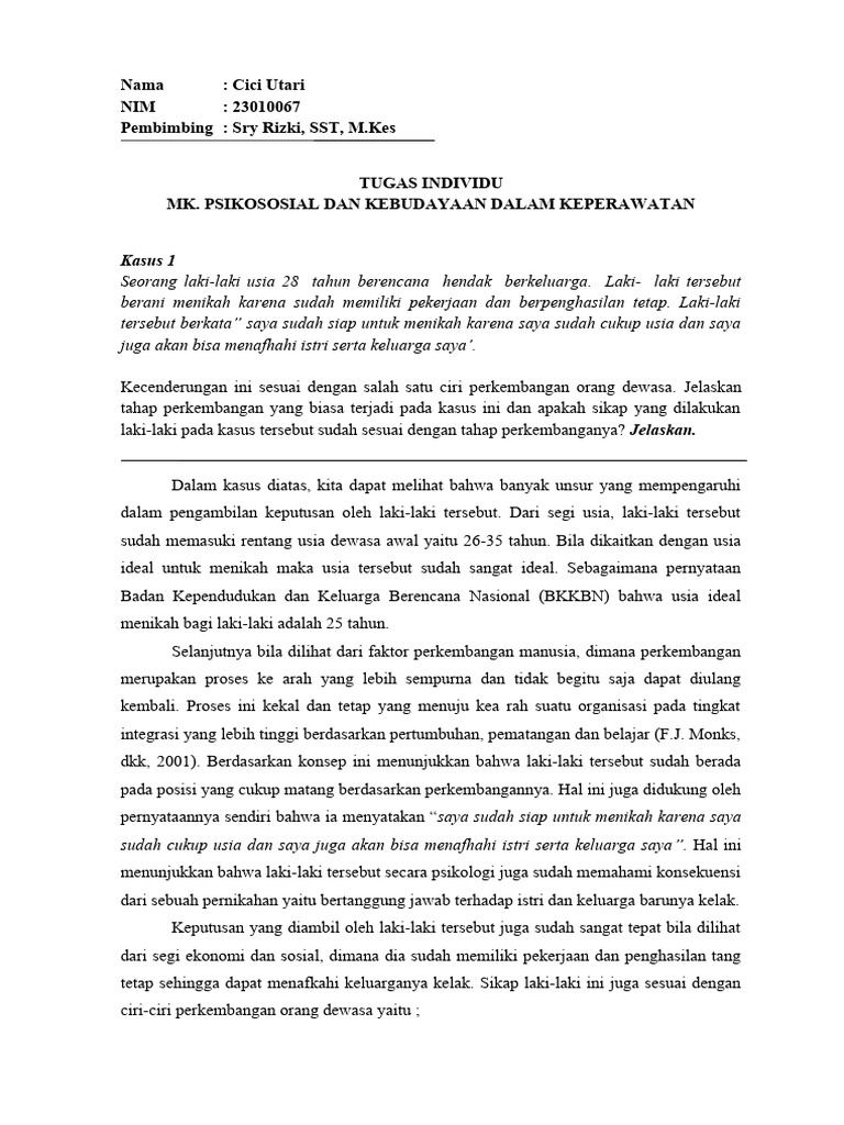 Cici Utari - Docx | PDF