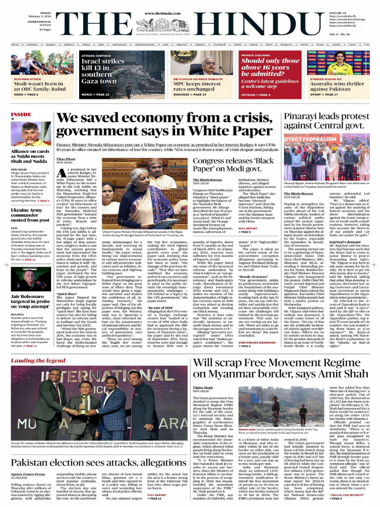 The Hindu International 09 - 02 | PDF