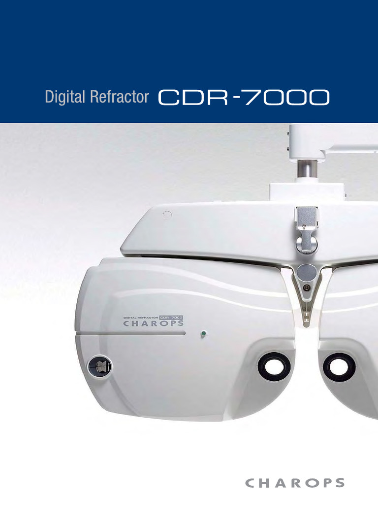 CDR-7000 Digital Refractor | PDF
