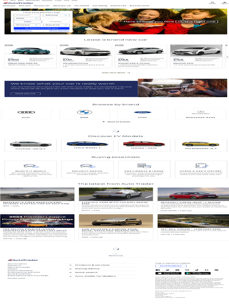 Auto Trader UK - New and Used Cars For Sale | PDF | Car | Vehicles