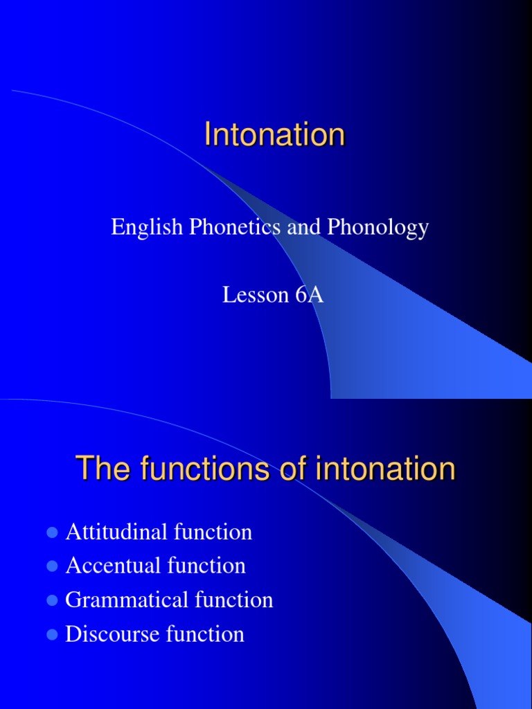 08 09.6A.intonation | Philology | Linguistics