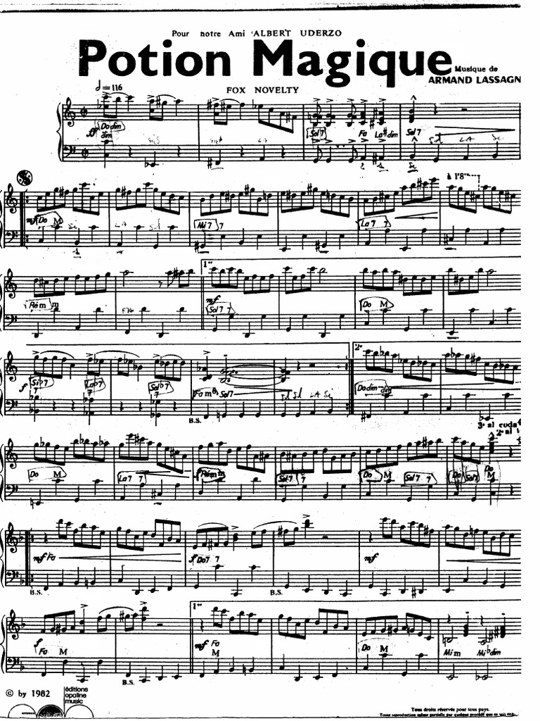 Potion Magique (Fox Novelty) | PDF