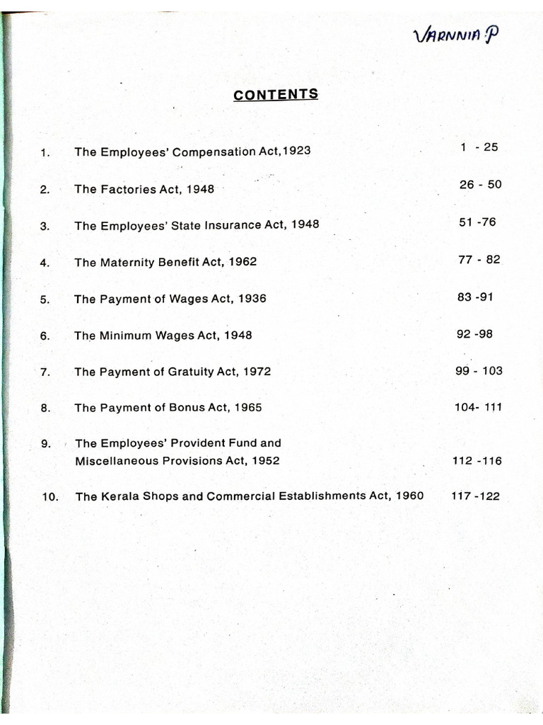 Labour Law 2 | PDF