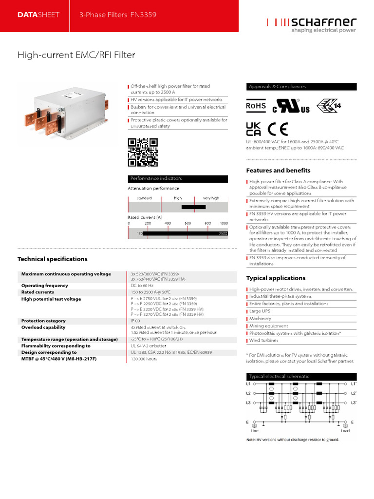 FN3359 | PDF | Alternating Current | Electromagnetic Compatibility