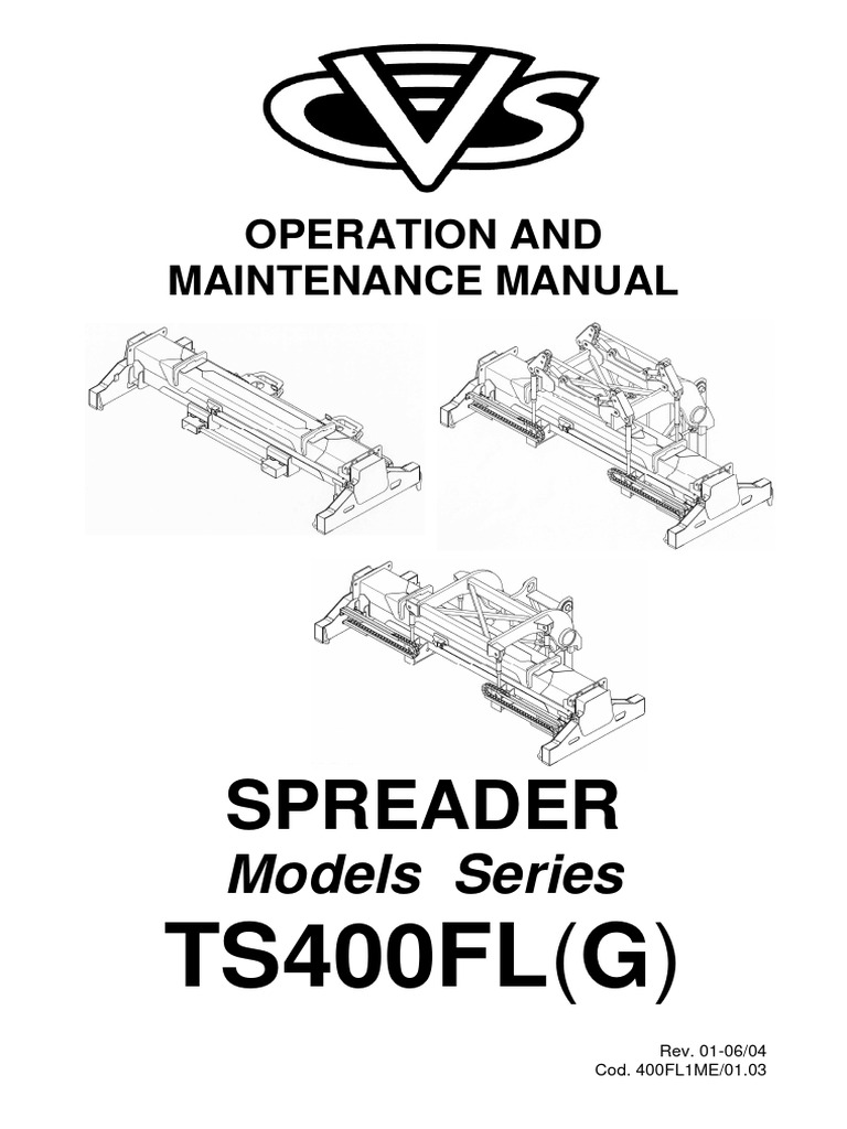Spare Part Spreader | PDF