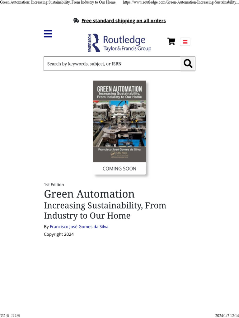 Green Automation for Sustainable Living | PDF