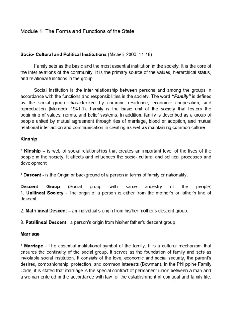 Final UCSP All Mods | PDF | Social Stratification | Family