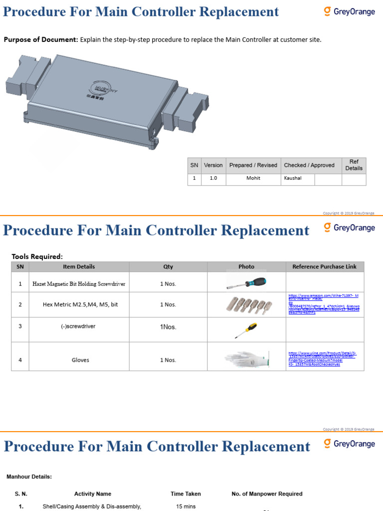 Main Controller | Download Free PDF | Electricity | Tools