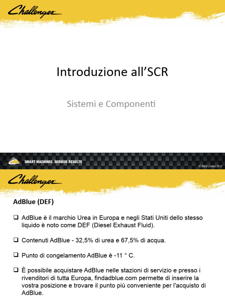 Introduction of SCR (System and Components) | PDF