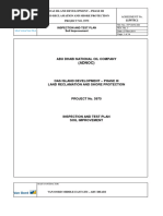 Method Statement For Excavation & Backfilling and Compaction Works, Rev ...
