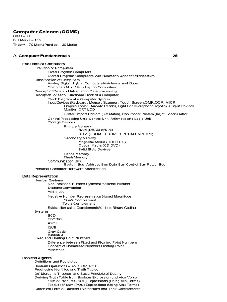 COMS Update | PDF | Relational Database | Computer Network