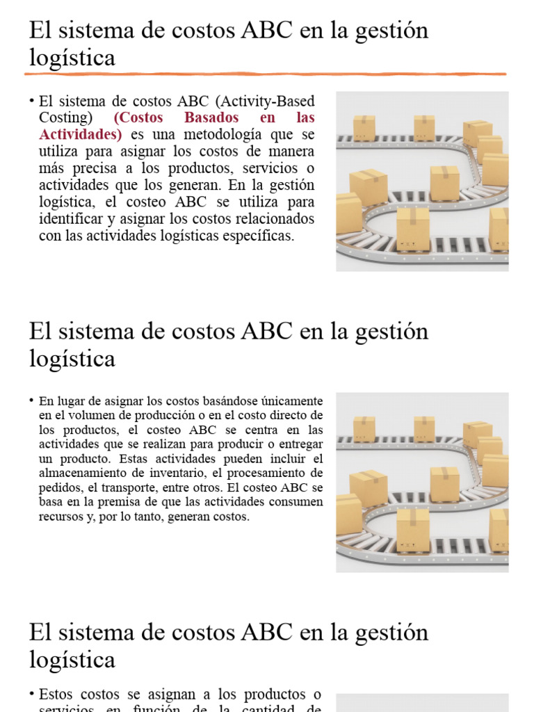 Costeo ABC en Logística Empresarial | PDF | Logística | Business