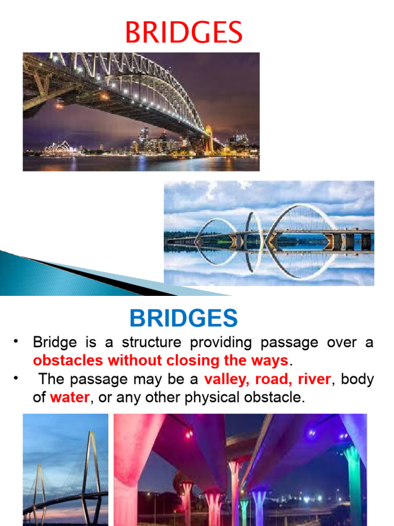 Classification of Bridges | PDF | Bridge | Sidewalk