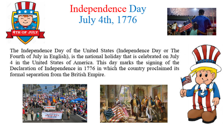 US Independence Day History | PDF | History