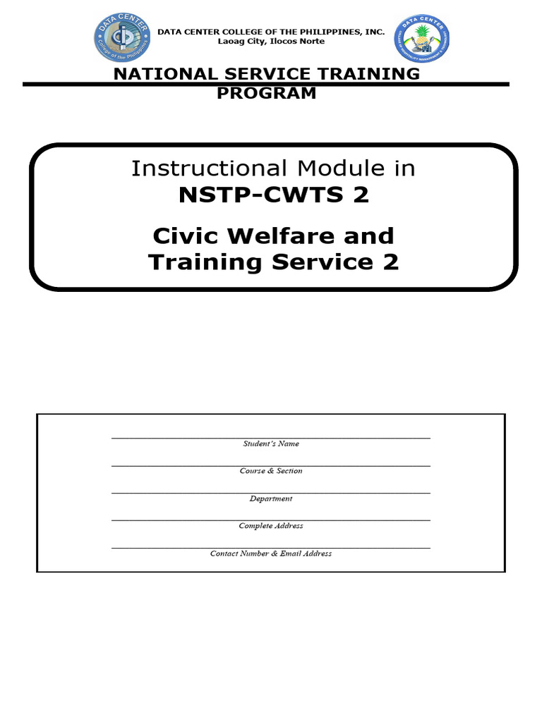 NSTP Module 1 | Download Free PDF | Human Migration | Community