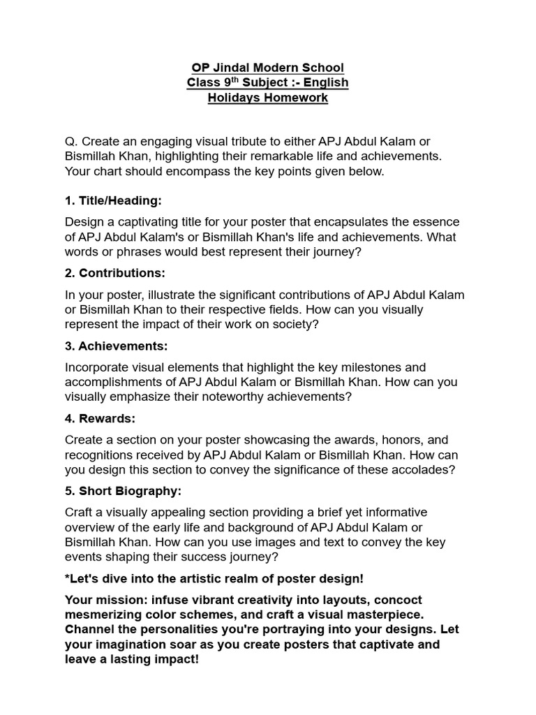 Class-9th HHW 2023-24 | PDF | Area