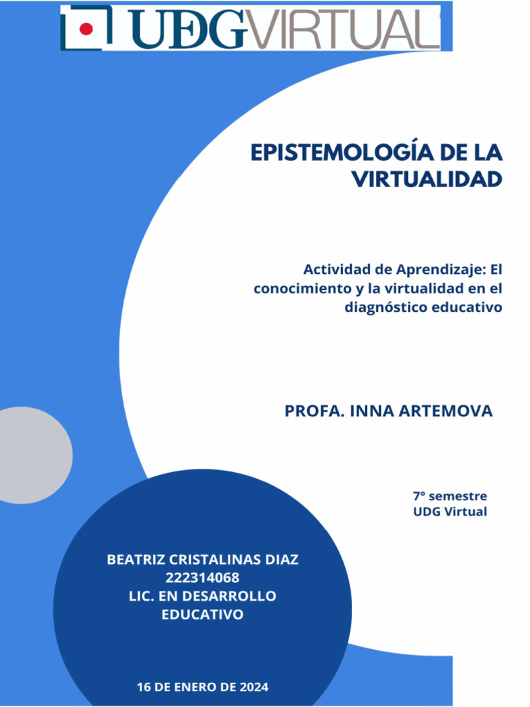 Act. Aprend. El Conoc y La Virt | PDF | Conocimiento | Empirismo