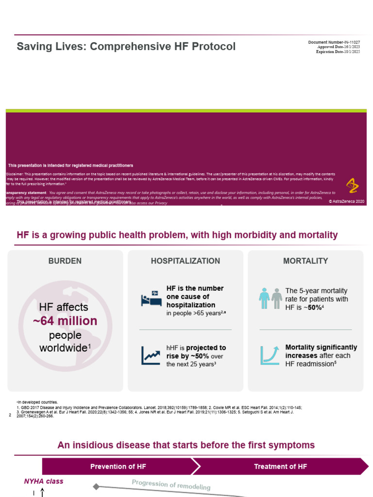 In-11027 Saving Lives Comprehensive HF Protocol | PDF | Heart Failure ...