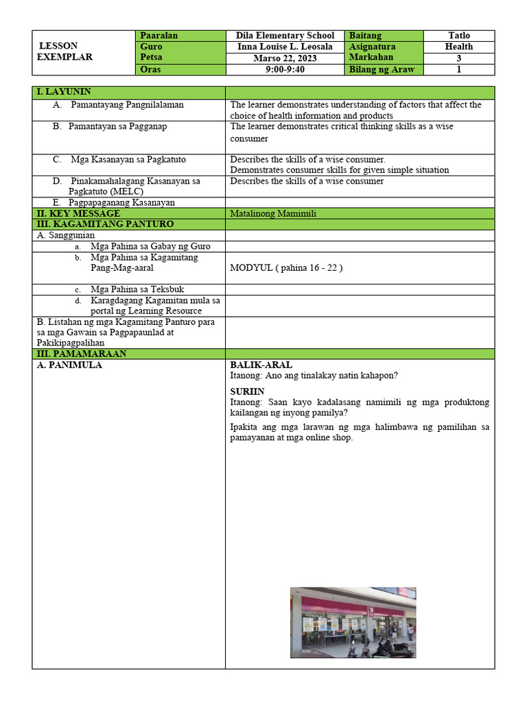 Cot2 Le Health-3 | PDF