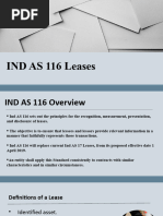 IND AS 116 | PDF | Lease | Accounting
