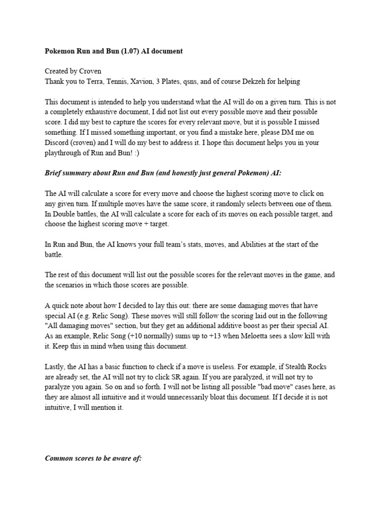 AI Document For RNB (1.07) | PDF