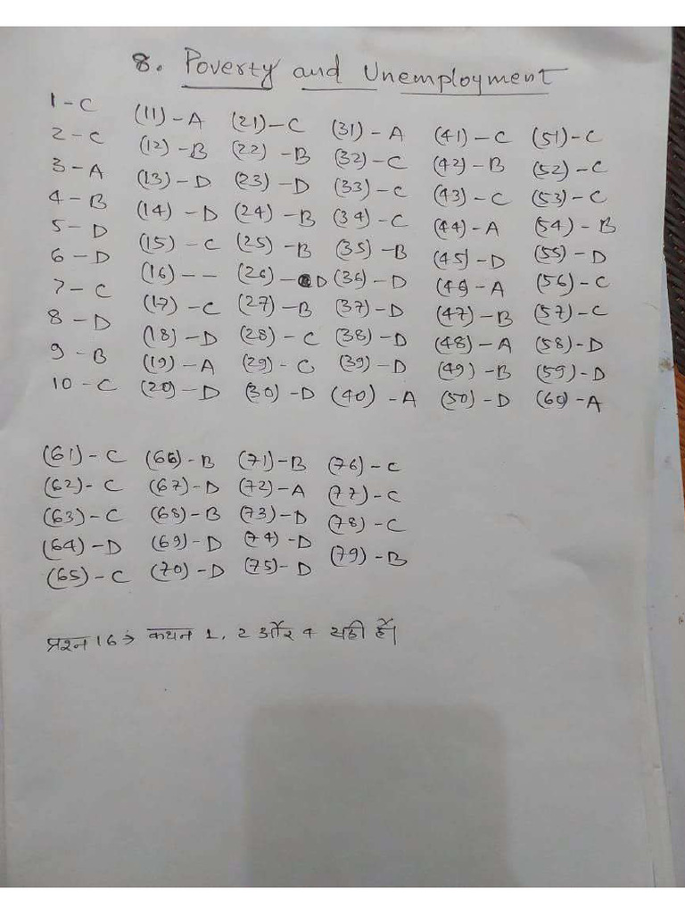 Economics Chepter 8 Ans | PDF